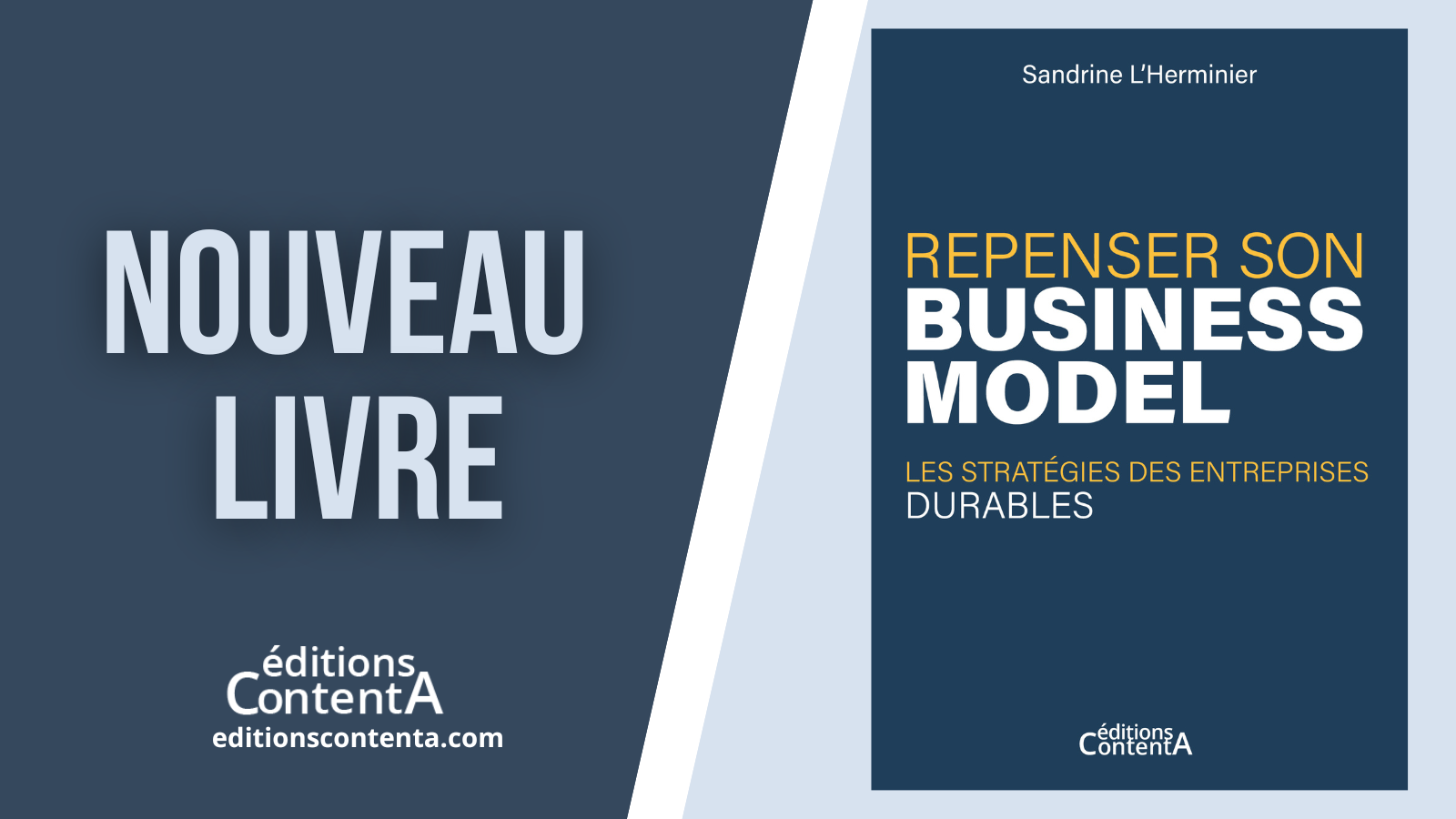 Sortie du livre « Repenser son business model » de Sandrine L'Herminier ...